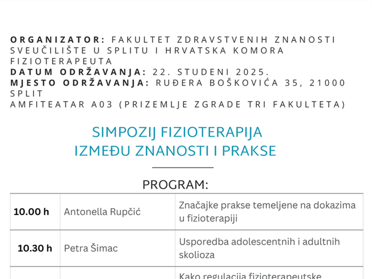 Odjel za znanost | KBC Split